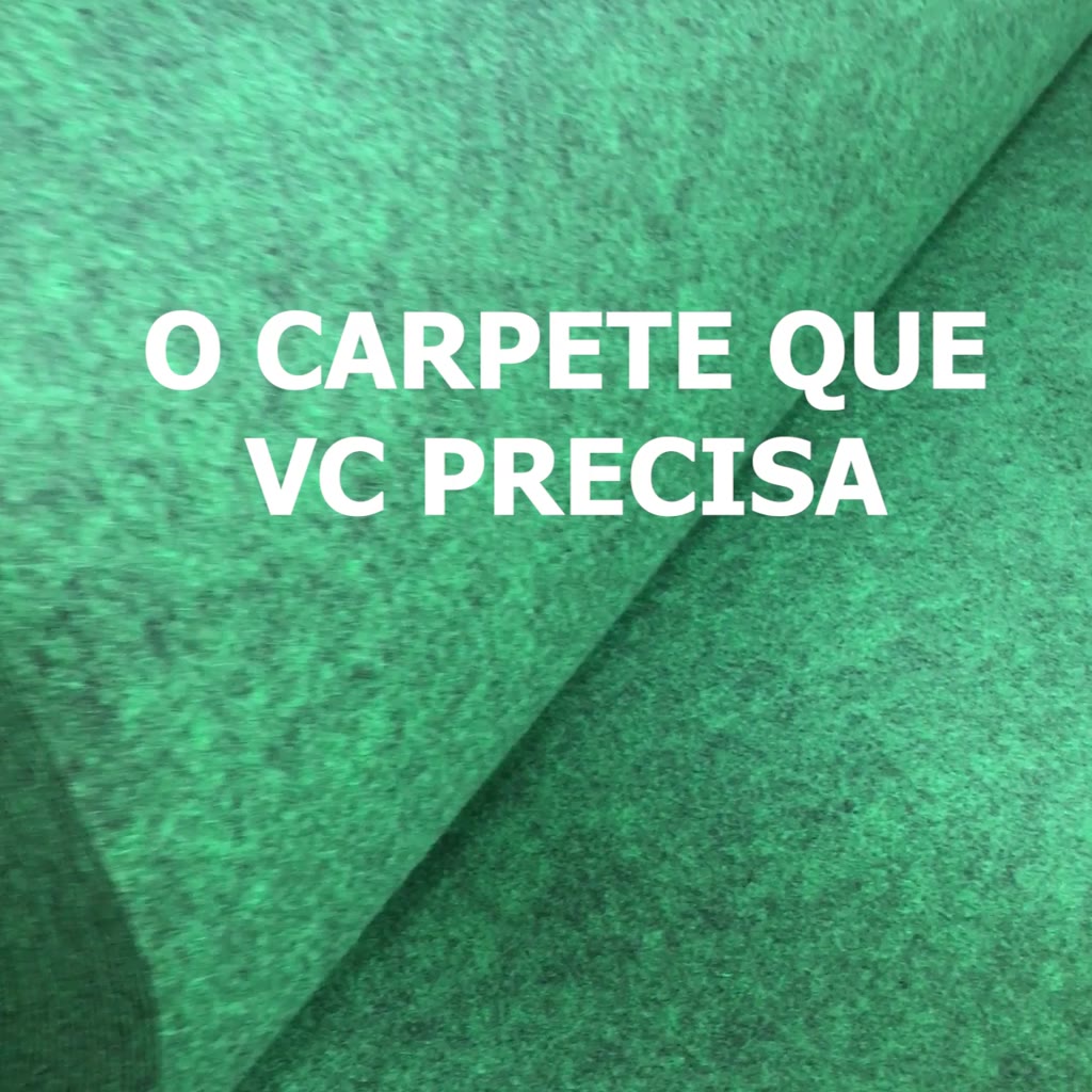 Carpete Ecotex 2 Metros por 50cm para Decoração Tapete Casa Forração ...