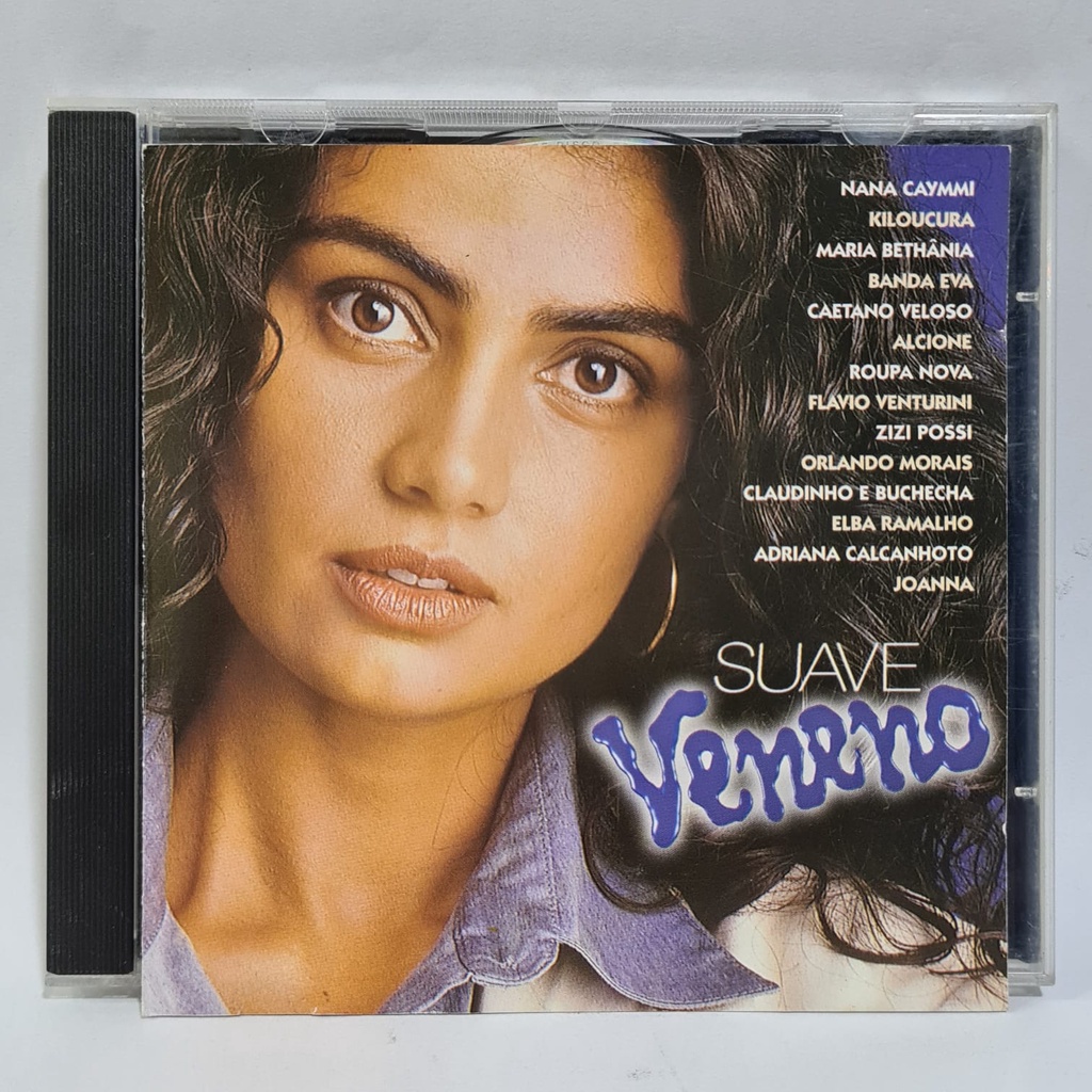 CD Trilha Sonora Novela - Suave Veneno Joanna Elba Ramalho Adriana Calcanhotto Banda Eva ...