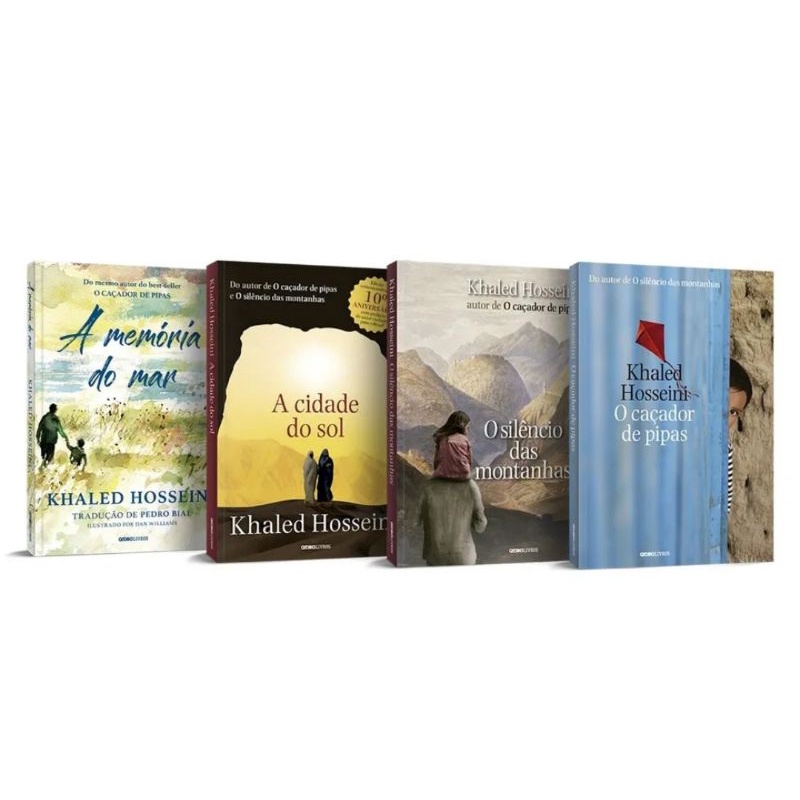 Livro Box- Khaled Hosseini.(Capa comum/brochura) | Shopee Brasil
