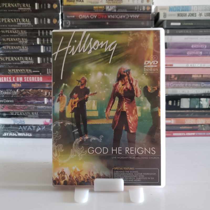 DVD Música Gospel Internacional Hillsong God He Reigns Duplo(LEIA A ...