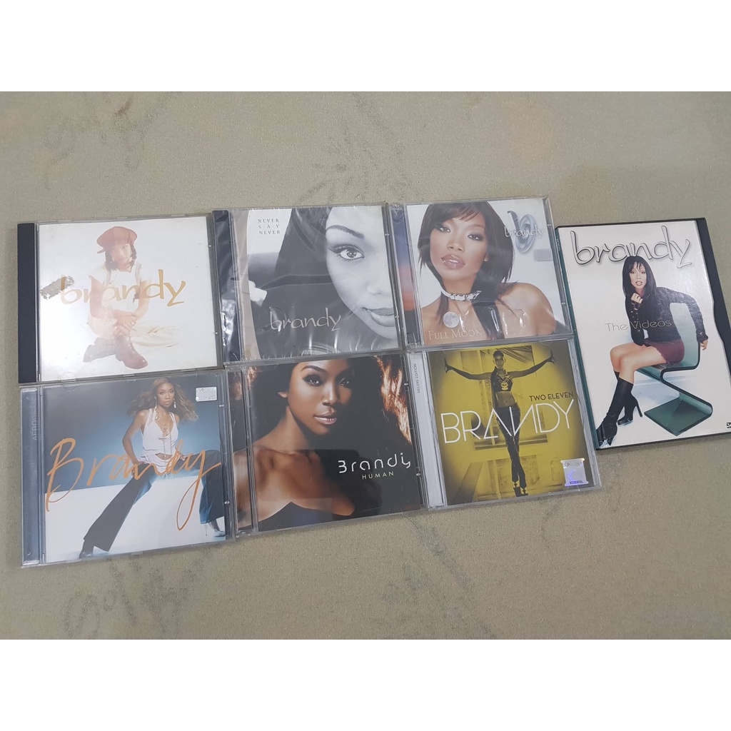 CD Brandy Two Eleven (Lote) 6 CDs + 1 DVD | Shopee Brasil