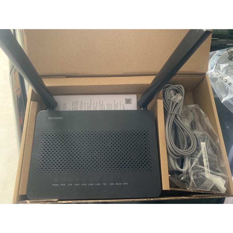 ONT/ ONU HUAWEI V5 GPON novas na caixa com todos os acessórios | Shopee ...
