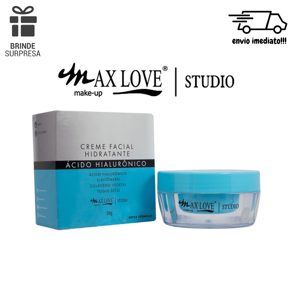 Creme Facial Ácido Hialurônico Max Love | Shopee Brasil
