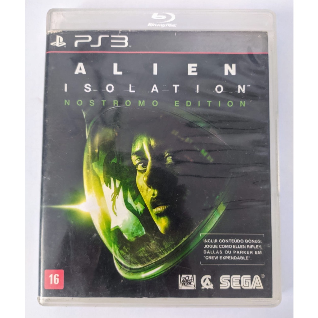 Alien Isolation PS3 Original Mídia Física - Pronta Entrega | Shopee Brasil