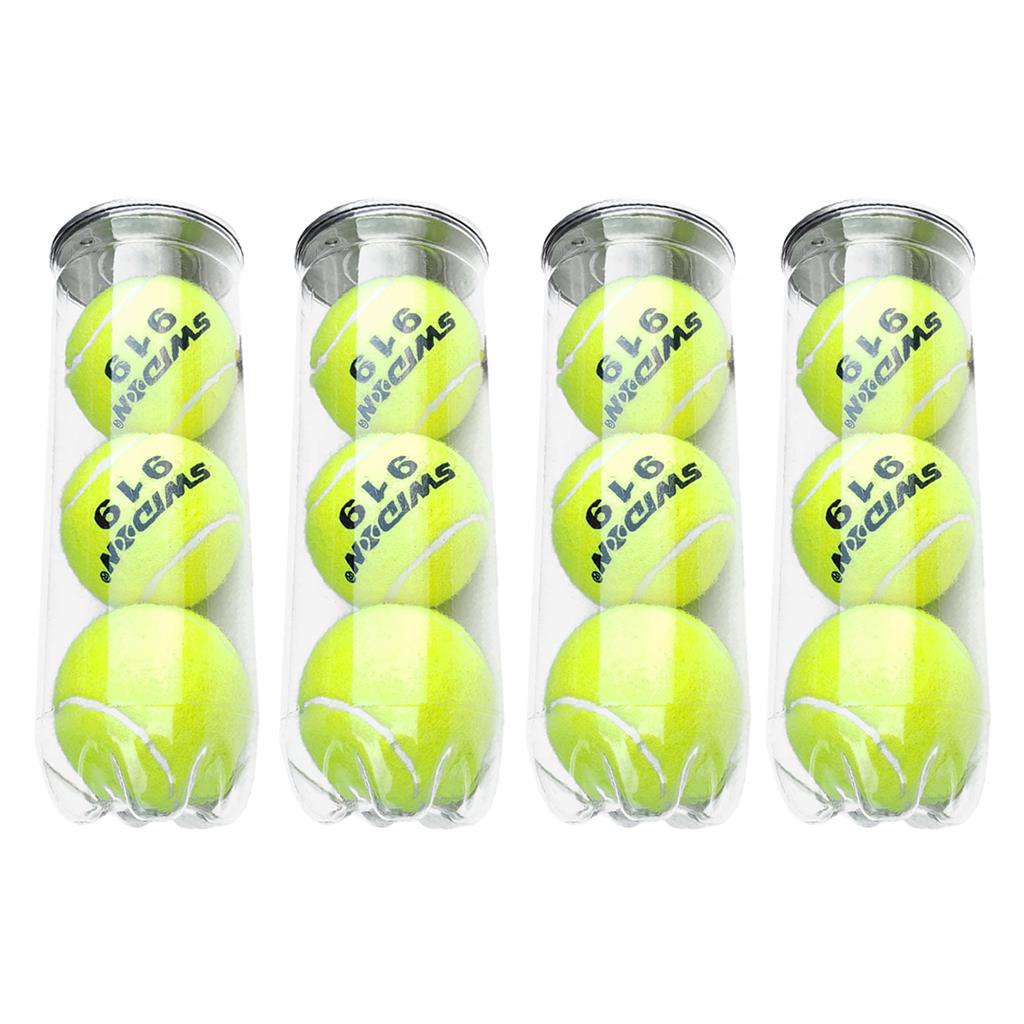 Bola De Tenis Swidon Master Pack Com 12 Bolas | Shopee Brasil