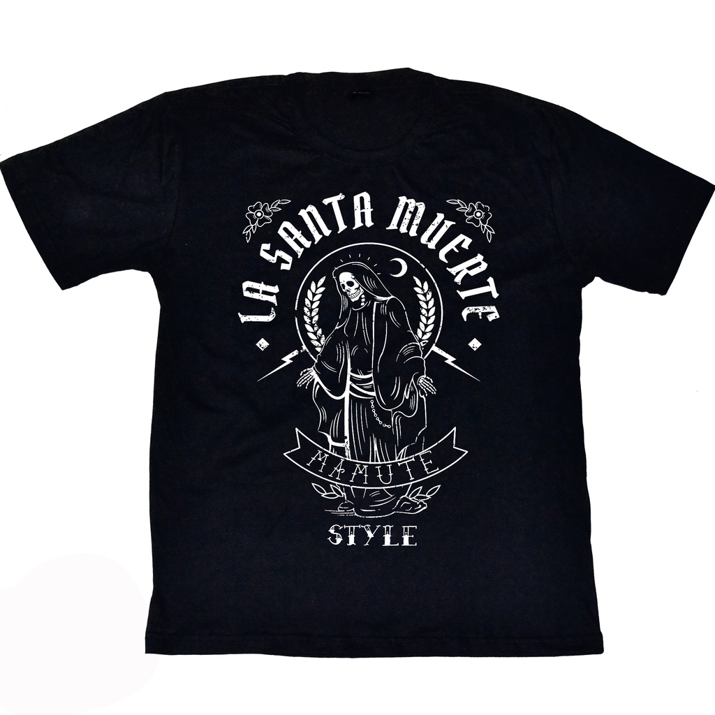 Camiseta Personalizada Santa La Muerte - Santa Morte | Shopee Brasil