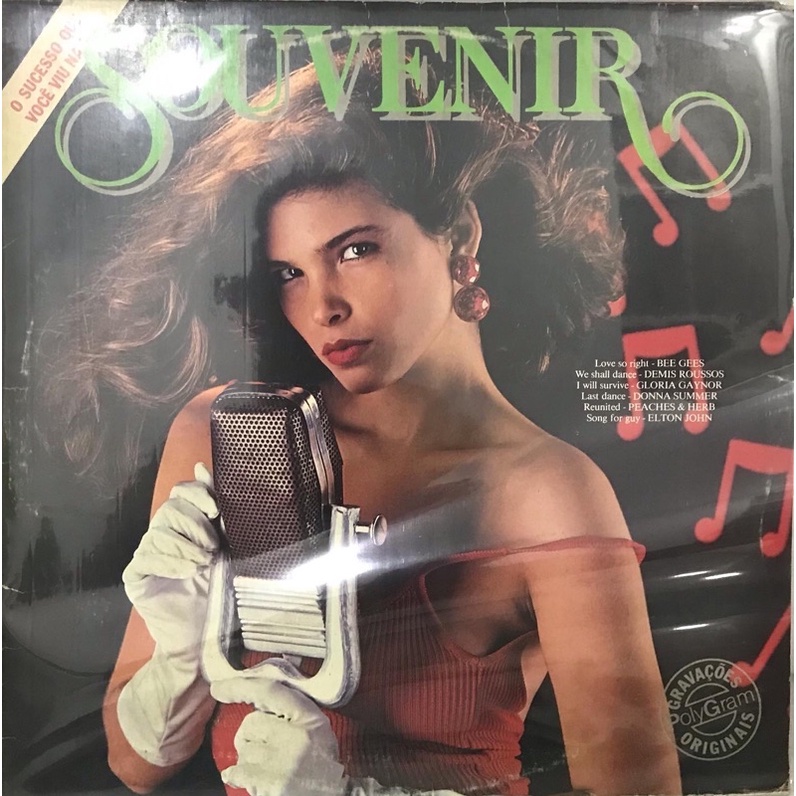 LP VINIL SOUVENIR - BEE GEES DEMIS ROUSSOS GLORIA GAYNOR ERIC CLAPTON ...