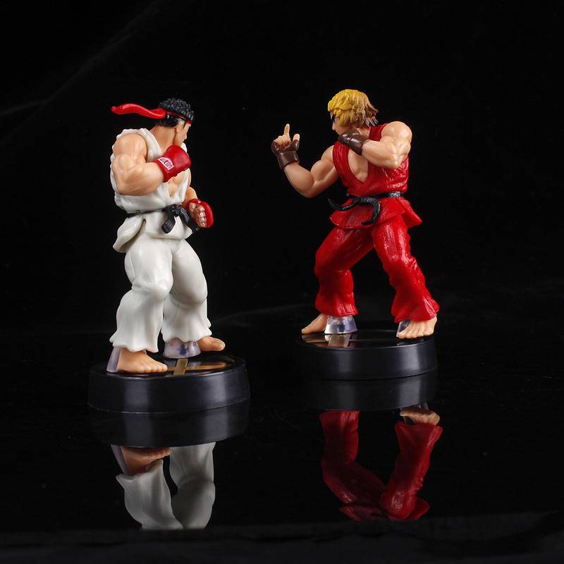 Neca Street Fighter Ryu Ken Chun Li Guile Gouki Anime Figure Game ...