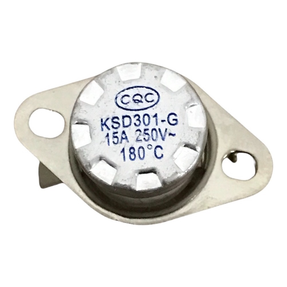 Termostato Ksd301 Ksd301g 15a 250v 180c Original | Shopee Brasil