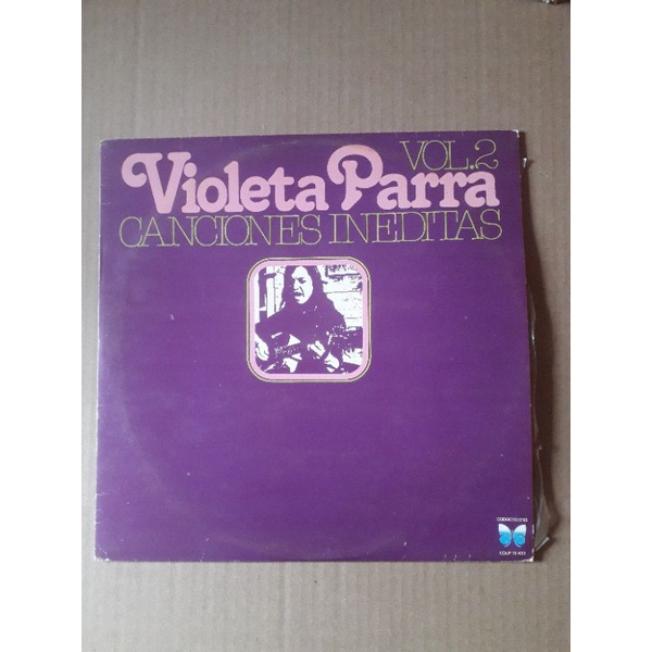 LP Violeta Parra - Canciones inéditas 1976 COM ENCARTE | Shopee Brasil
