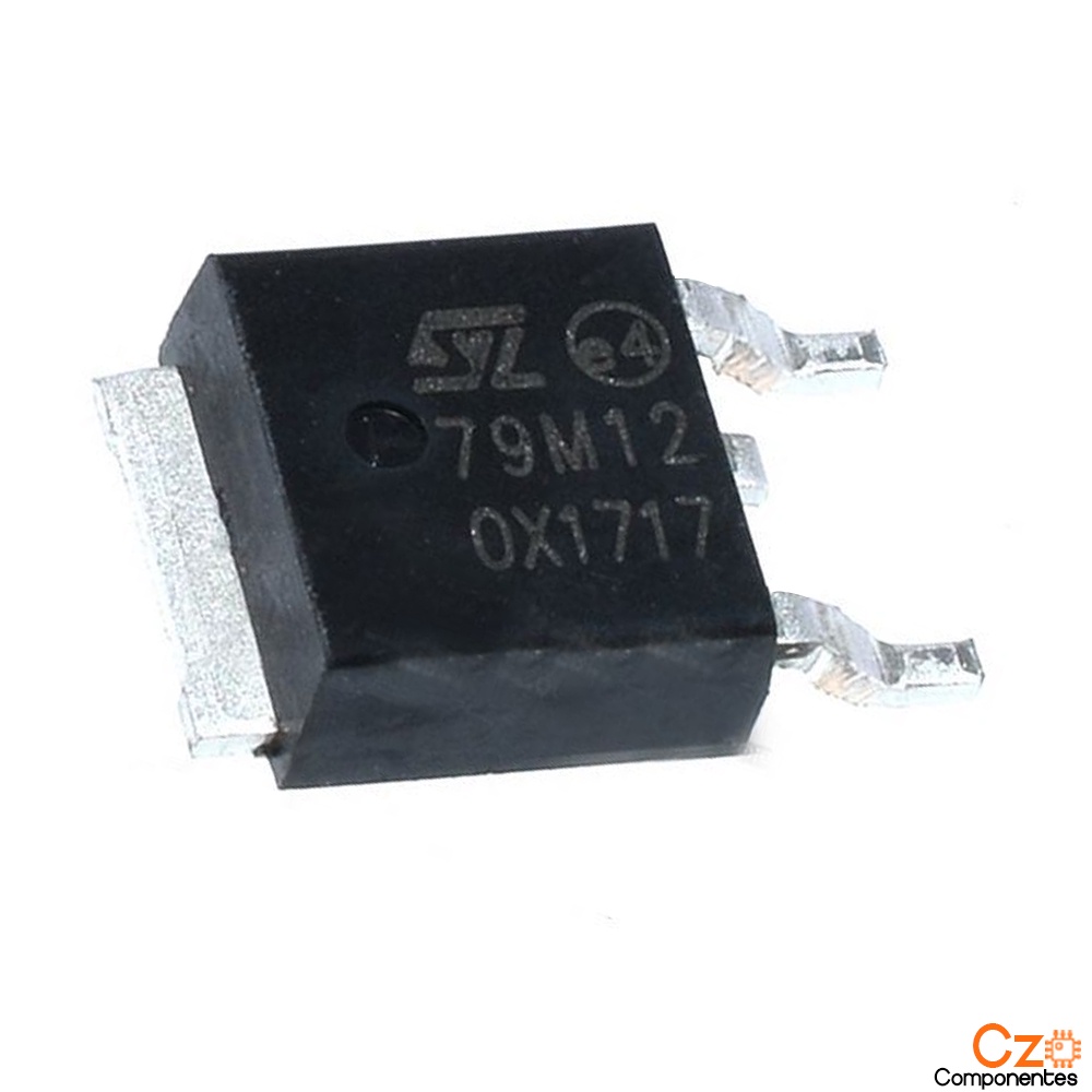 5 Peças 79m12 Regulador Negativo - 500ma -12v - To-252 Smd | Shopee Brasil