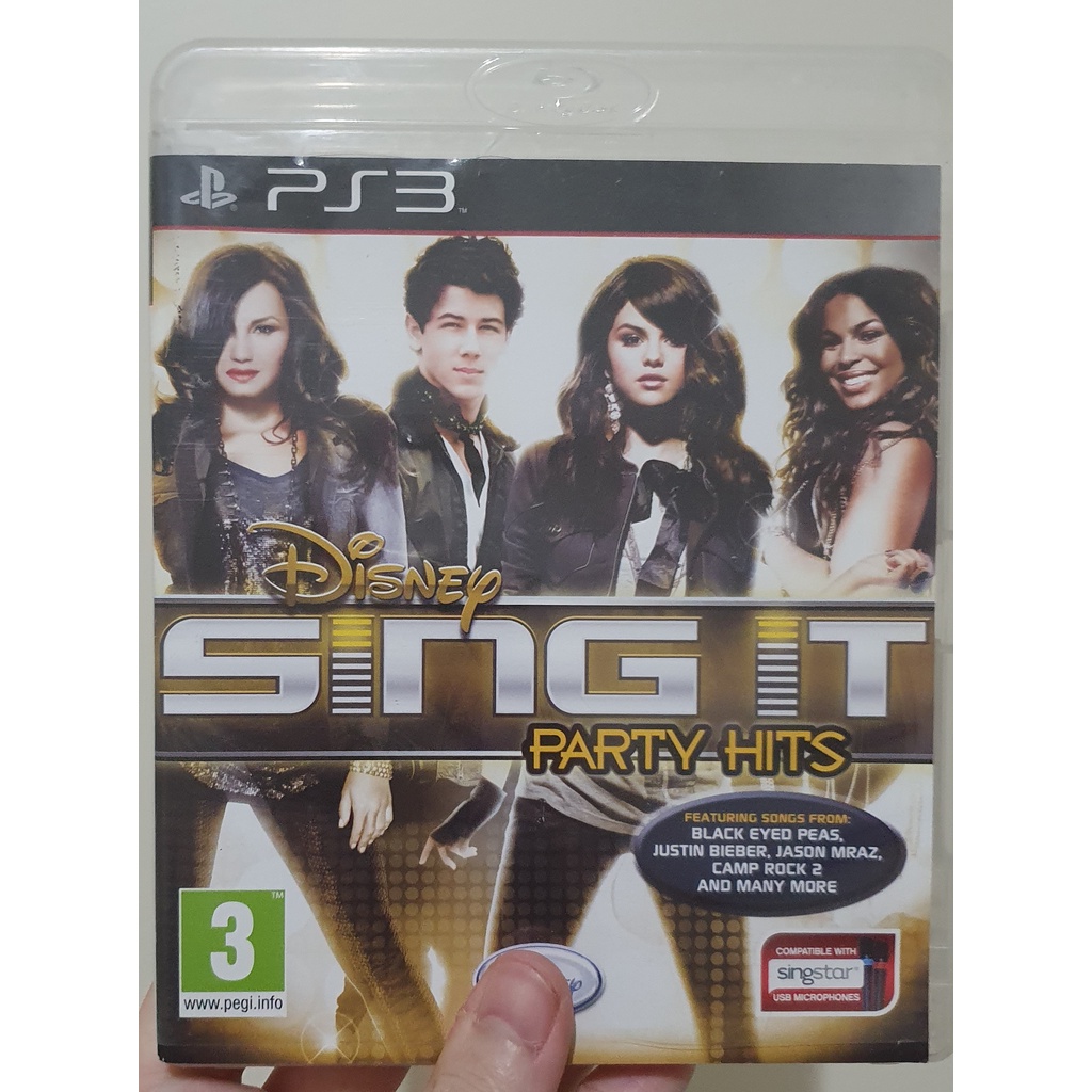 Jogo Disney Sing It Party Hits PS4 - Mídia Física Original - Faz a Boa!