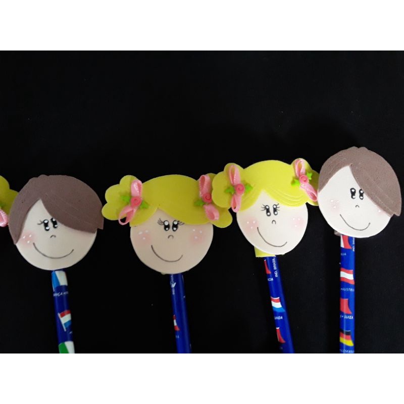 30 ponteiras de lápis em EVA | Shopee Brasil