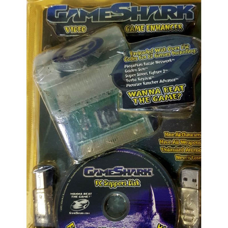 Game Shark do GBA lacrado códigos de Jogos | Shopee Brasil
