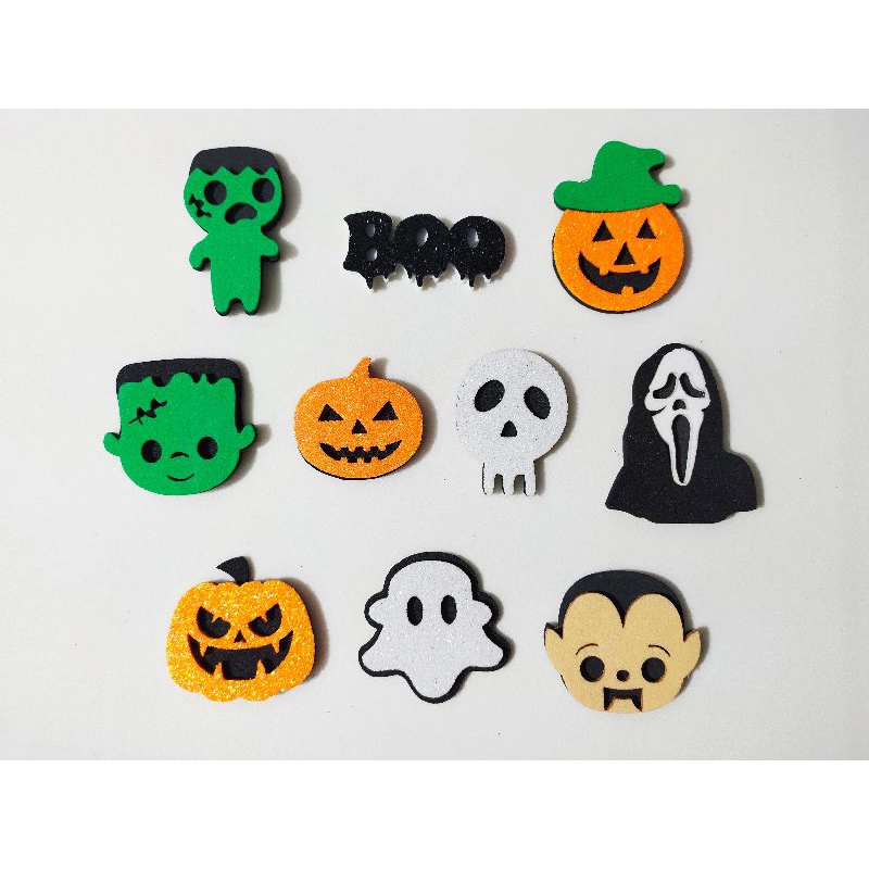 100 Apliques em Eva (halloween) | Shopee Brasil