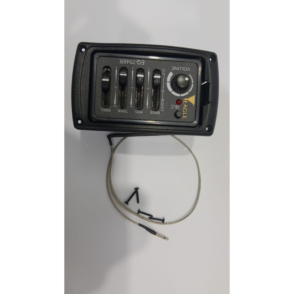 Capitador Para Violao Ativo Eagle Eq7546r | Shopee Brasil