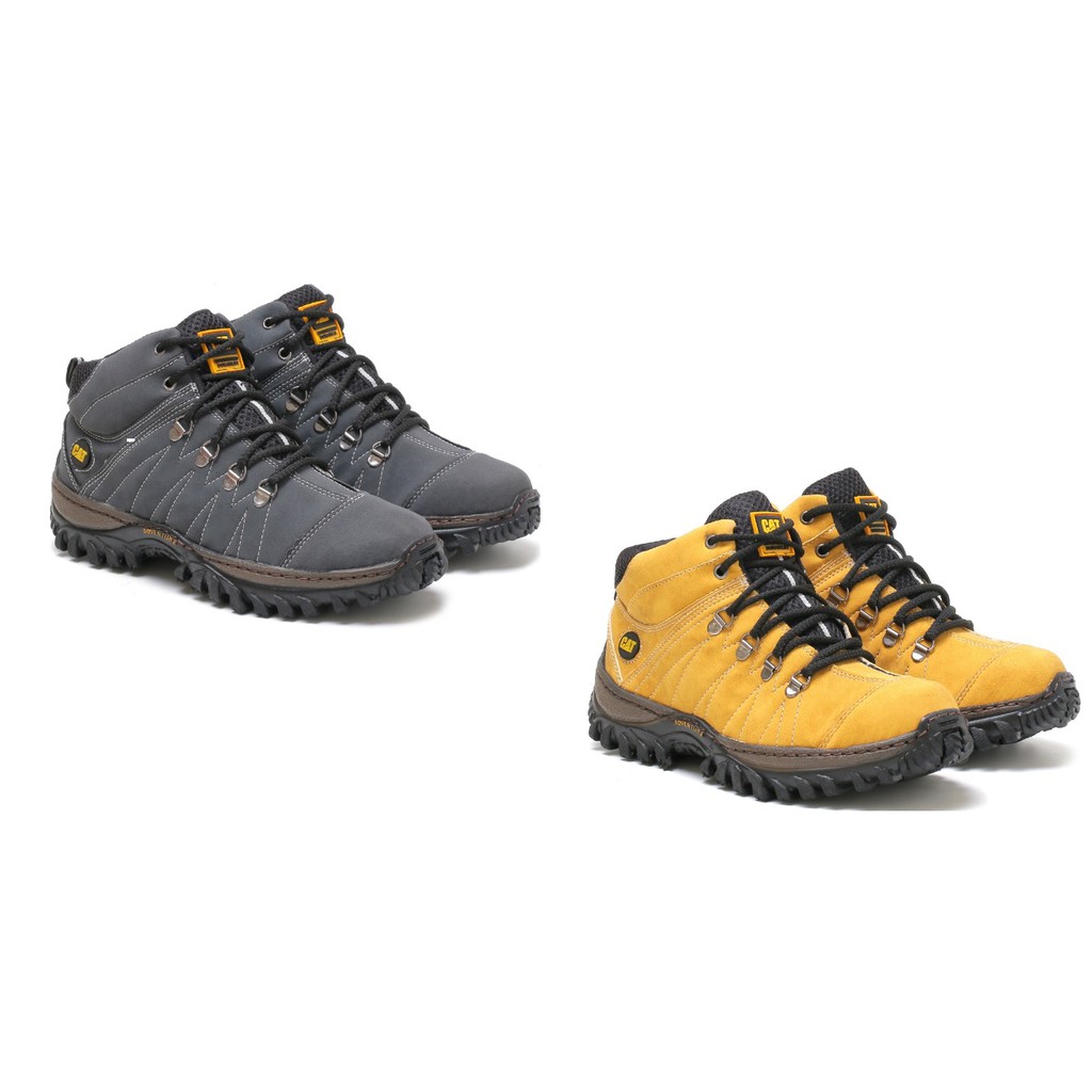 Bota CAT Caterpillar Promoção Lançamento Kit 2 Pares | Shopee Brasil