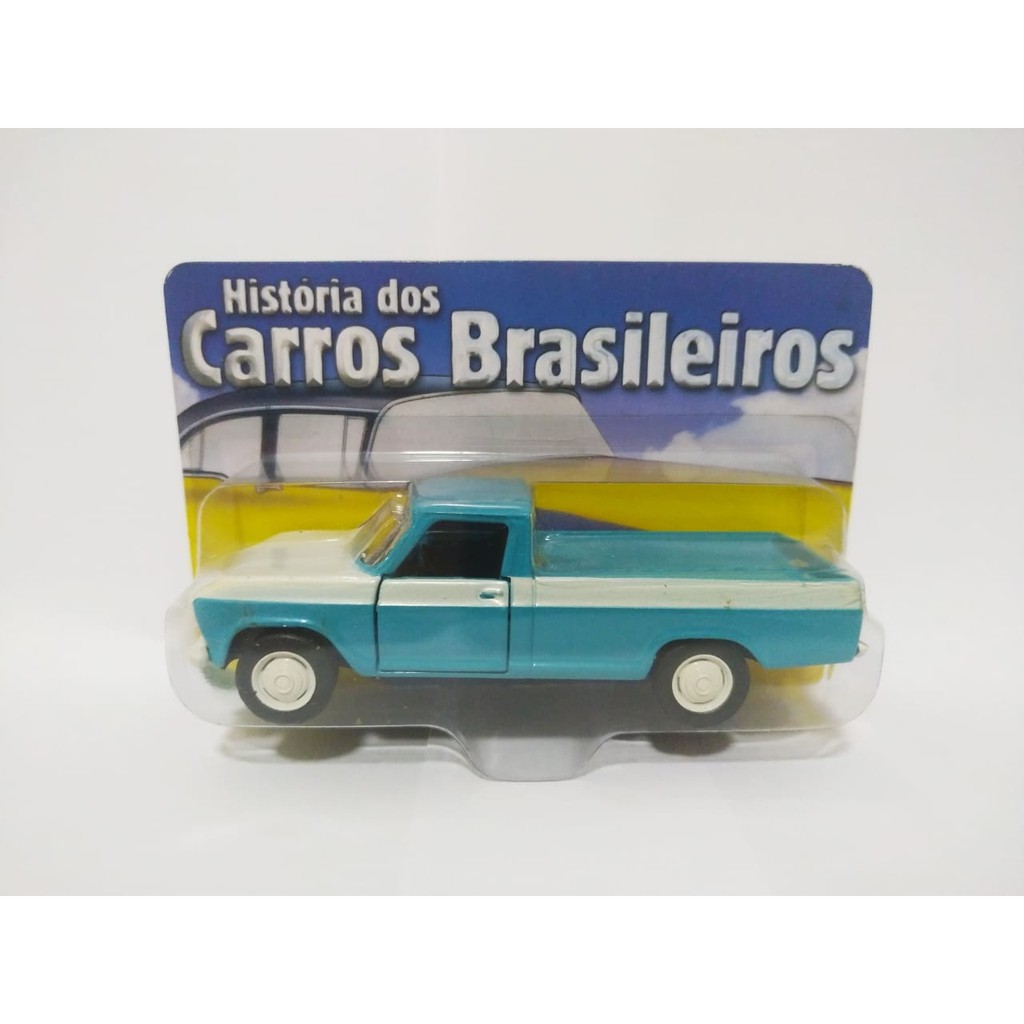 Miniatura Chevrolet C15 - História Dos Carros Brasileiros | Shopee Brasil