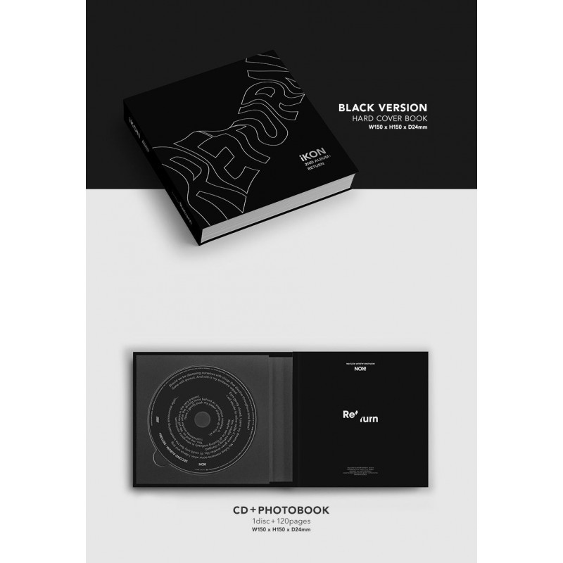 Kpop Album Cd Ikon 2nd Album Return | Shopee Brasil