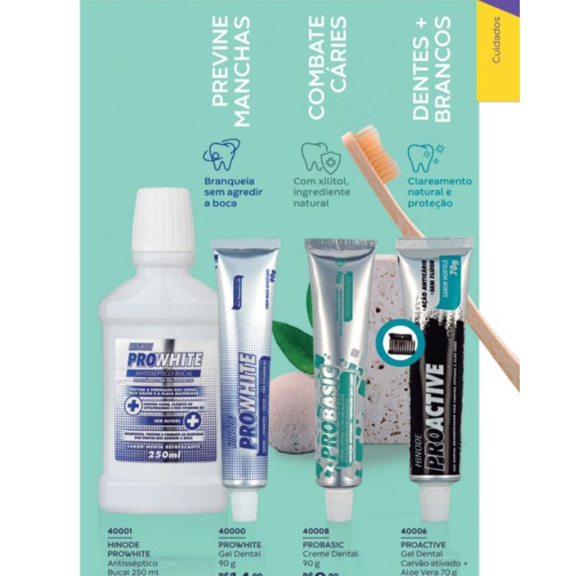 Kit Clareamento dentário - Creme ProBasic + Gel ProActive + Gel Pro ...