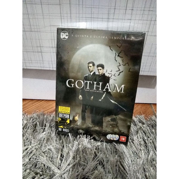 Box Dvd - Gotham - 5ª Temporada Completa - 3 Dvds - Original Novo ...