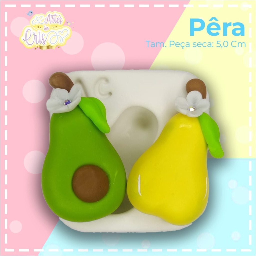 Molde Pêra - Artes Da Cris | Shopee Brasil