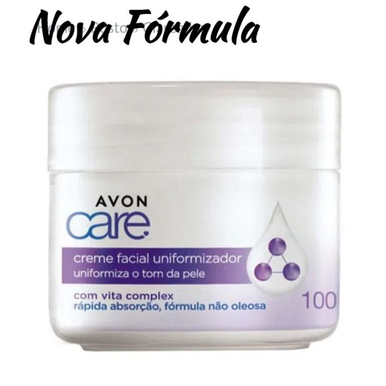 Novo Creme Clareador Facial Avon Care - Antigo Aclara Dia e Noite ...
