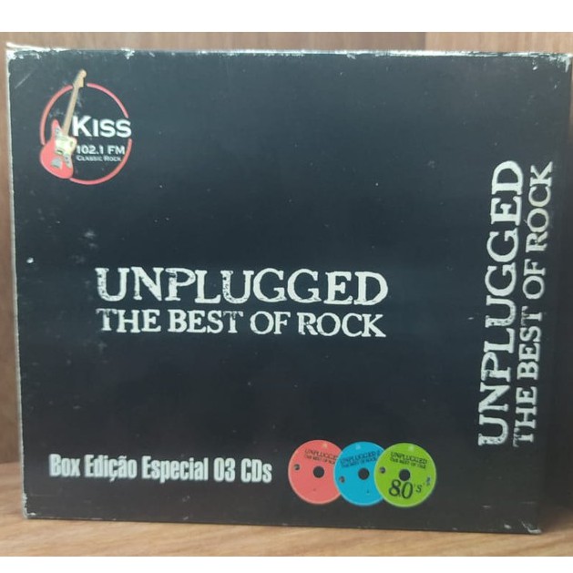 Unplugged: The Best of Rock - Box Edição Especial 03 CDs (Box Original ...