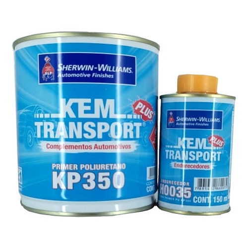 Primer Pu Poliuretano Kp-350 Automotivo Sherwin Williams + Endurecedor ...