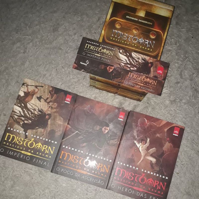 Box Mistborn - Nascidos da bruma | Shopee Brasil