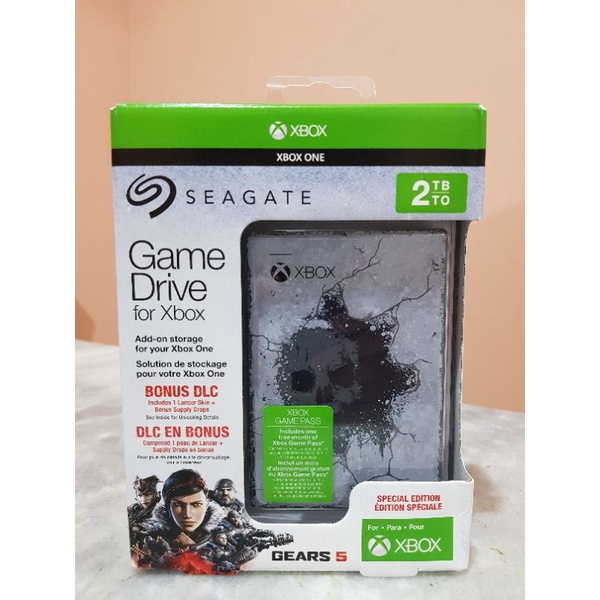 Hd Externo Seagate 2tb - Edição Limitada: Gears 5 para Xbox | Shopee Brasil