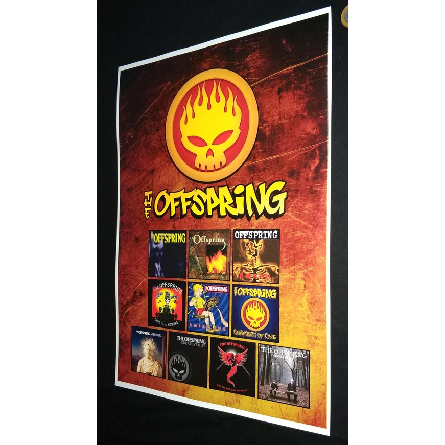 banda The Offspring poster cartaz Punk rock Ignition Smash Ixnay ...