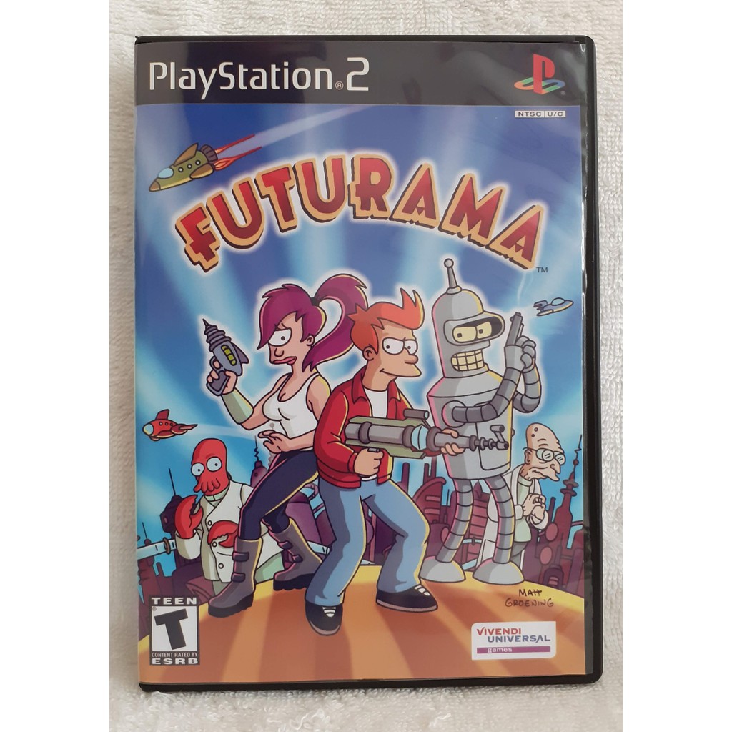 FUTURAMA JOGO REPRÔ PARA PLAYSTATION 2 | Shopee Brasil