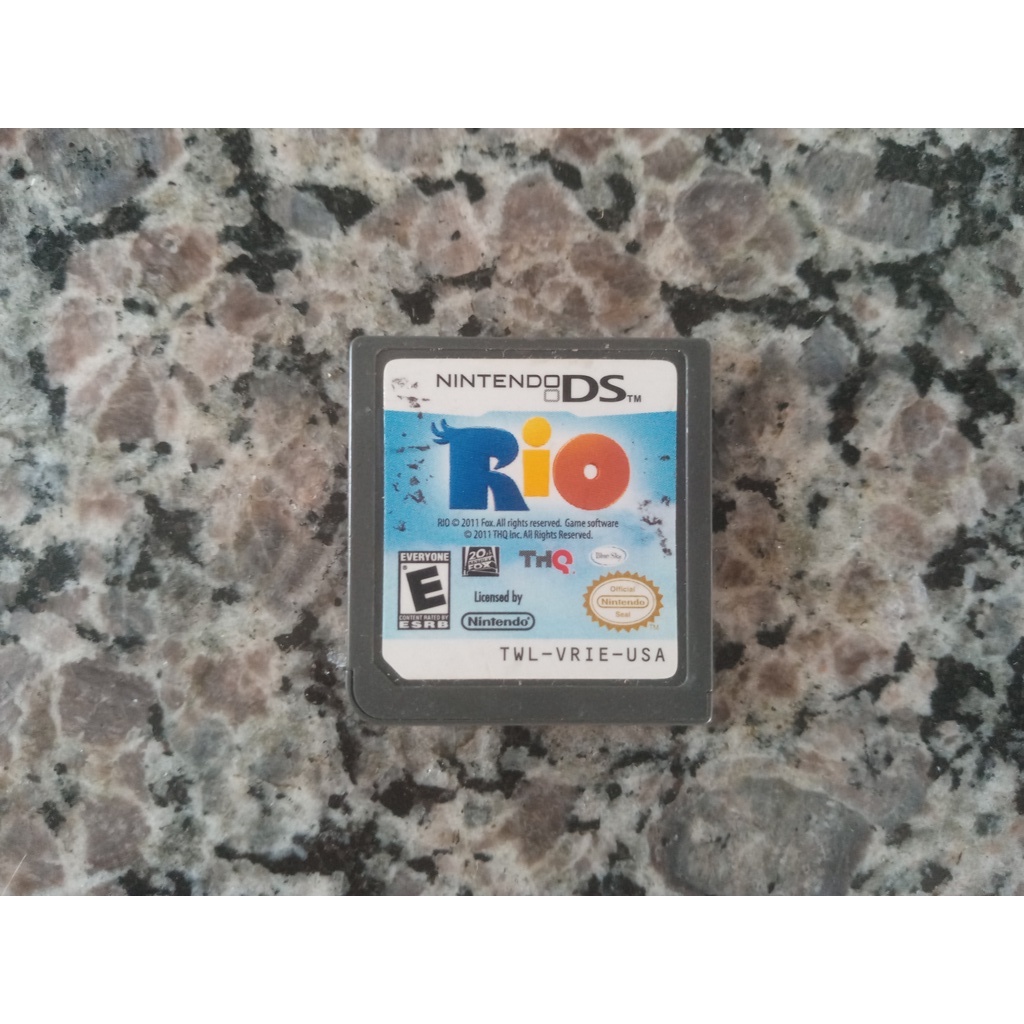 Jogo Rio do Nintendo DS (original) | Shopee Brasil