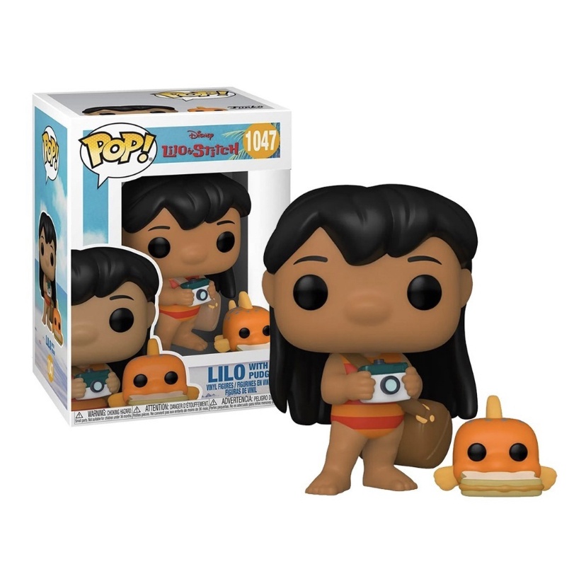 Funko Pop Lilo C/ Pudge 1047 - Lilo & Stitch Disney | Shopee Brasil