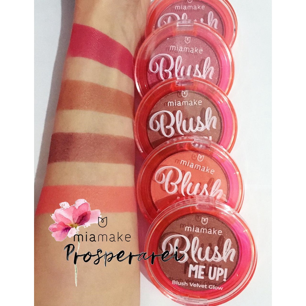 Mia Make Blush Me Up 4 Tonalidades 8g | Shopee Brasil