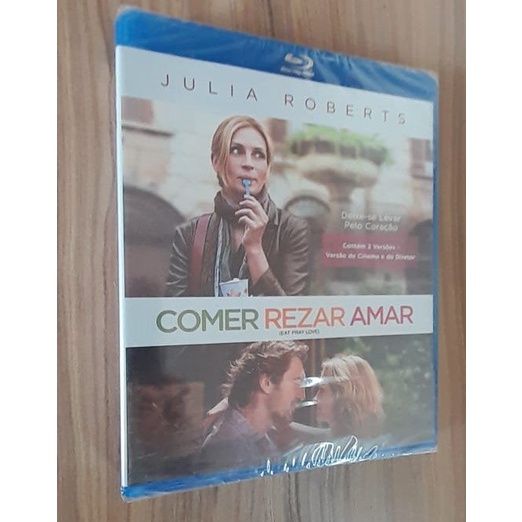 Blu-ray Comer Rezar Amar (Lacrado Original) | Shopee Brasil