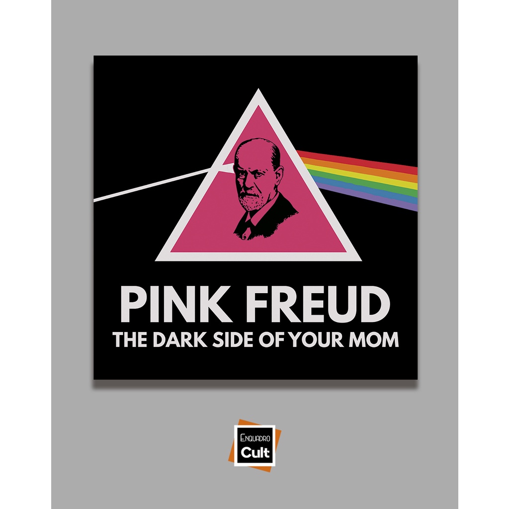 Placa Decorativa 20x20cm Pink Freud | Shopee Brasil