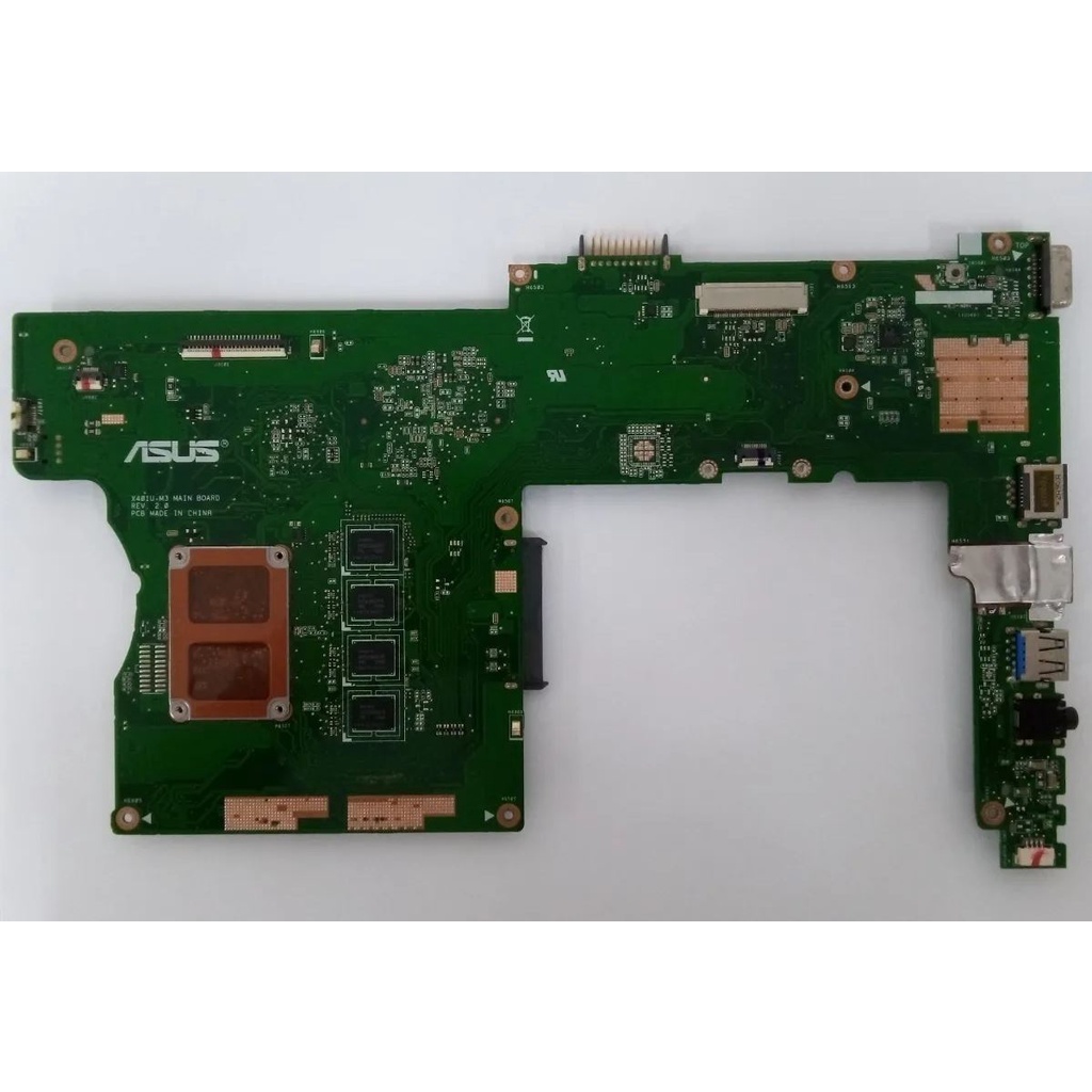 Placa-mãe Para Notebook Asus X401u-m3 Amd C-70 2gb Ram | Shopee Brasil