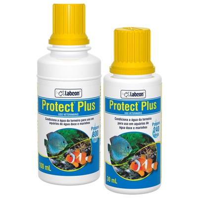 Protect Plus 30 Ml Labcon. Neutraliza compostos nocivos aos peixes ...
