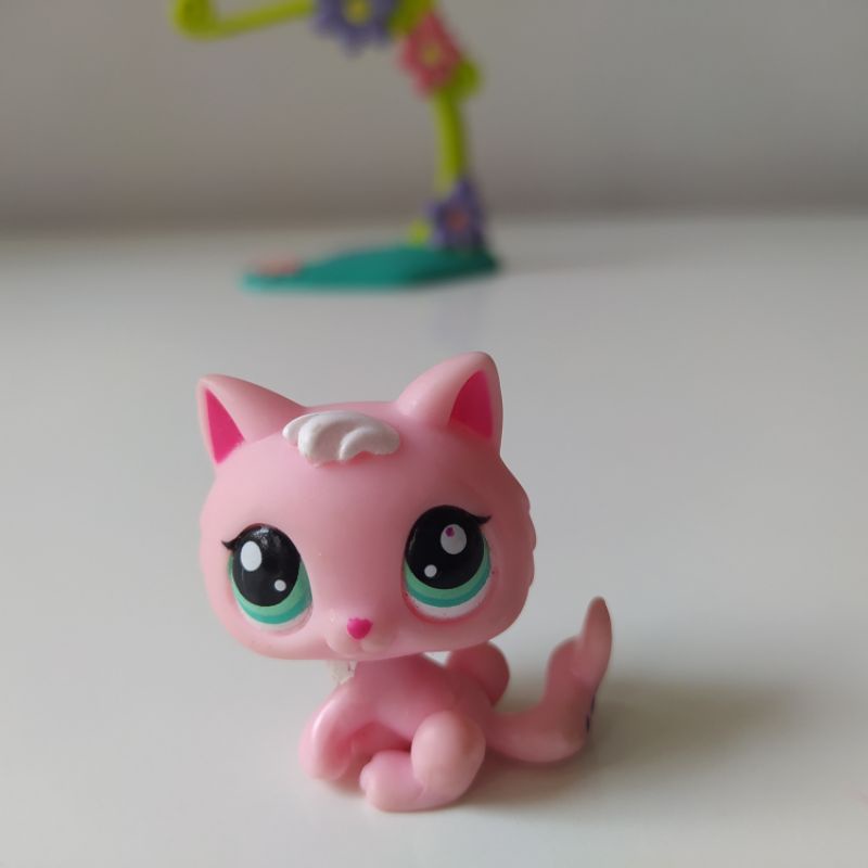 LPS Littlest pet shop gatinha pequena | Shopee Brasil