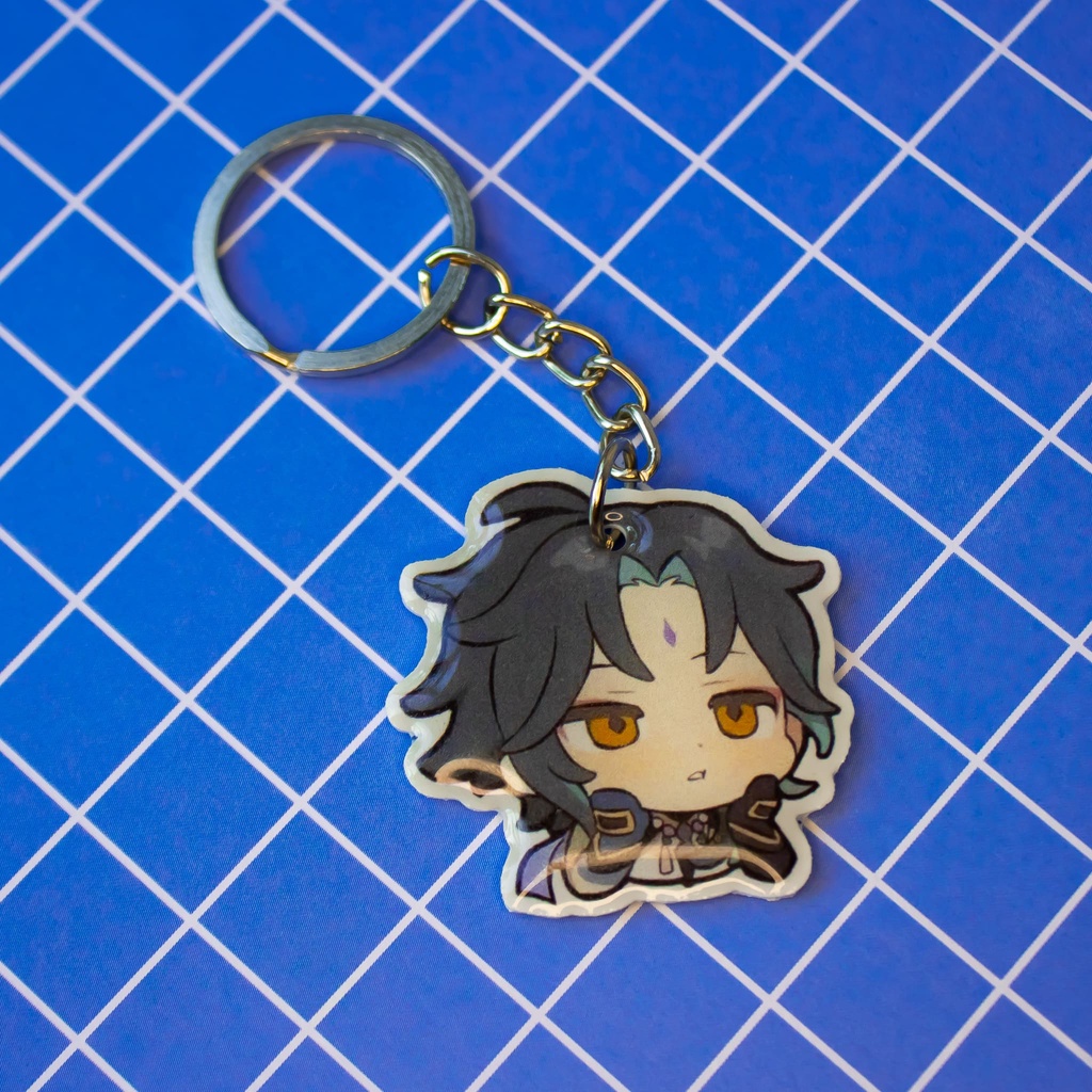 Chaveiro Xiao - Adeptus - Alatus - Genshin Impact - Anemo - Otaku ...