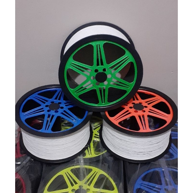 Carretilha para pipa, peixinho, raia 26 cm com 400 jardas linha pura ...