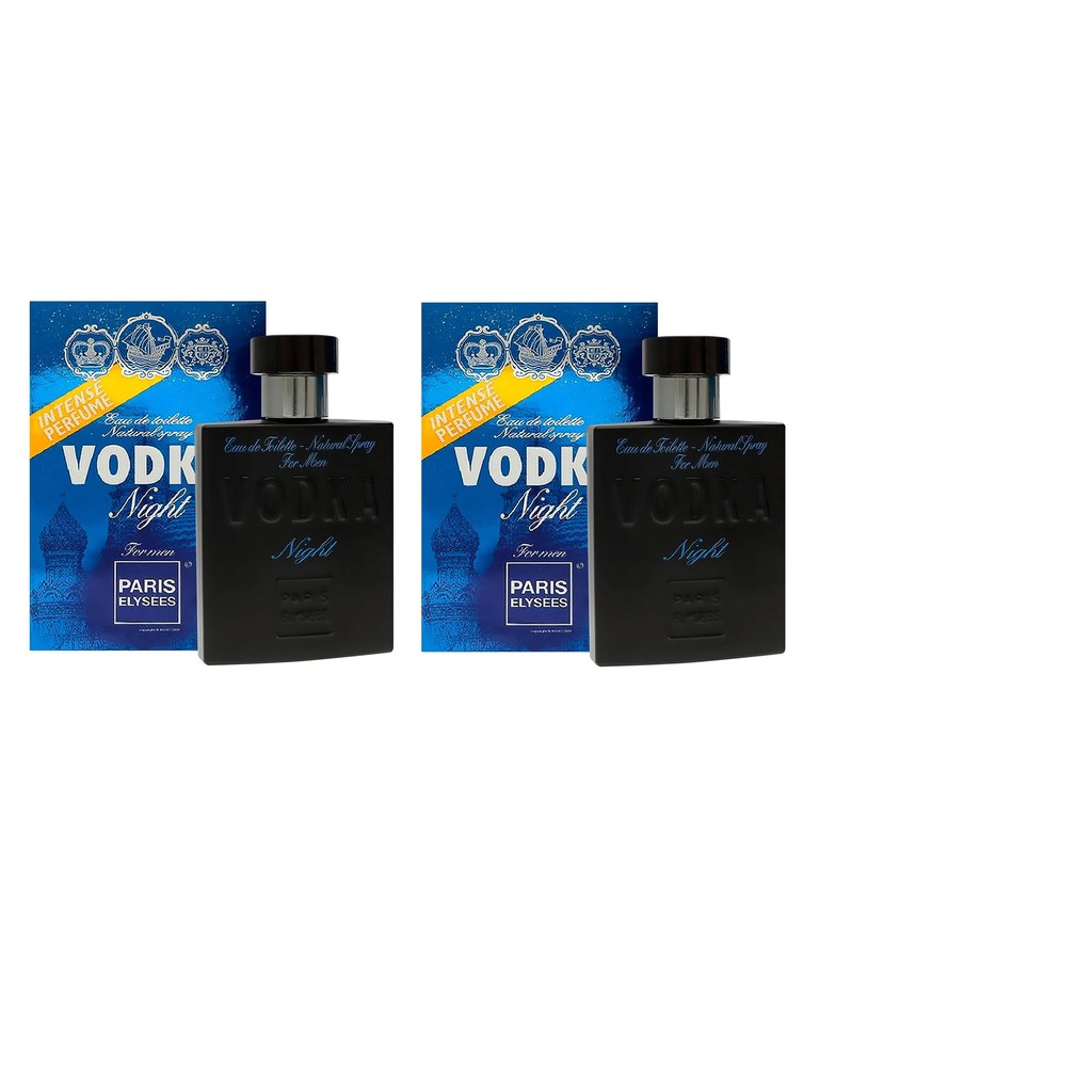 Kit Com 2 Vodka Night Masculino 100ml | Shopee Brasil