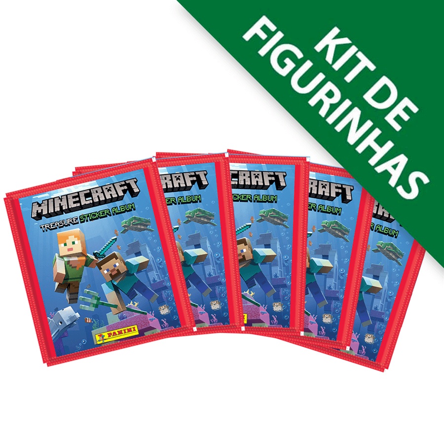 Envelope Minecraft - Com 5 Figurinhas | Shopee Brasil