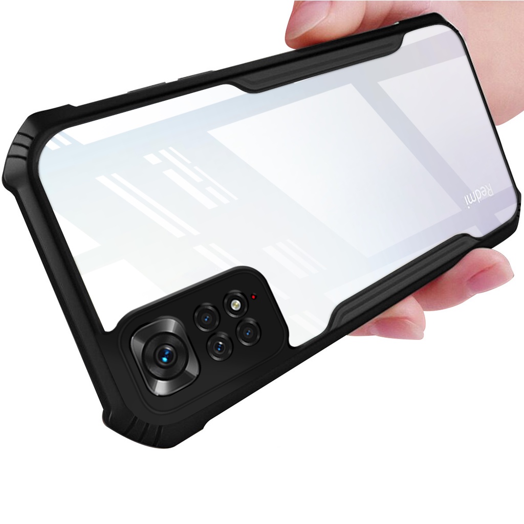 Capa Transparente Anti-Impacto Para Xiaomi Redmi Note 11/10/11E Pro/4G/5G/11S/11T/10s - Corre ...