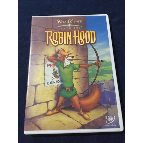 Dvd Robin Hood Disney | Shopee Brasil