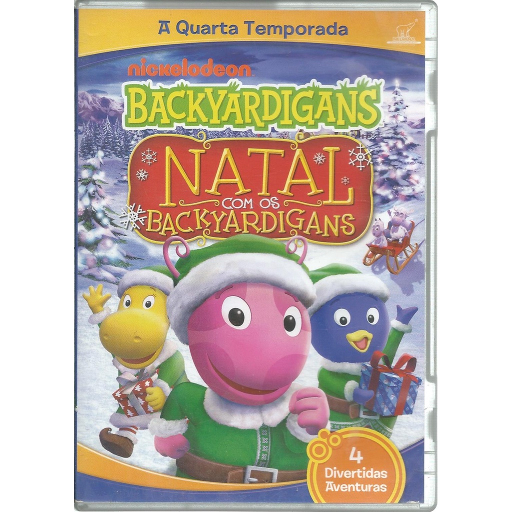 DVD Backyardigans, Natal com os Backyardigans, Quarta Temporada ...