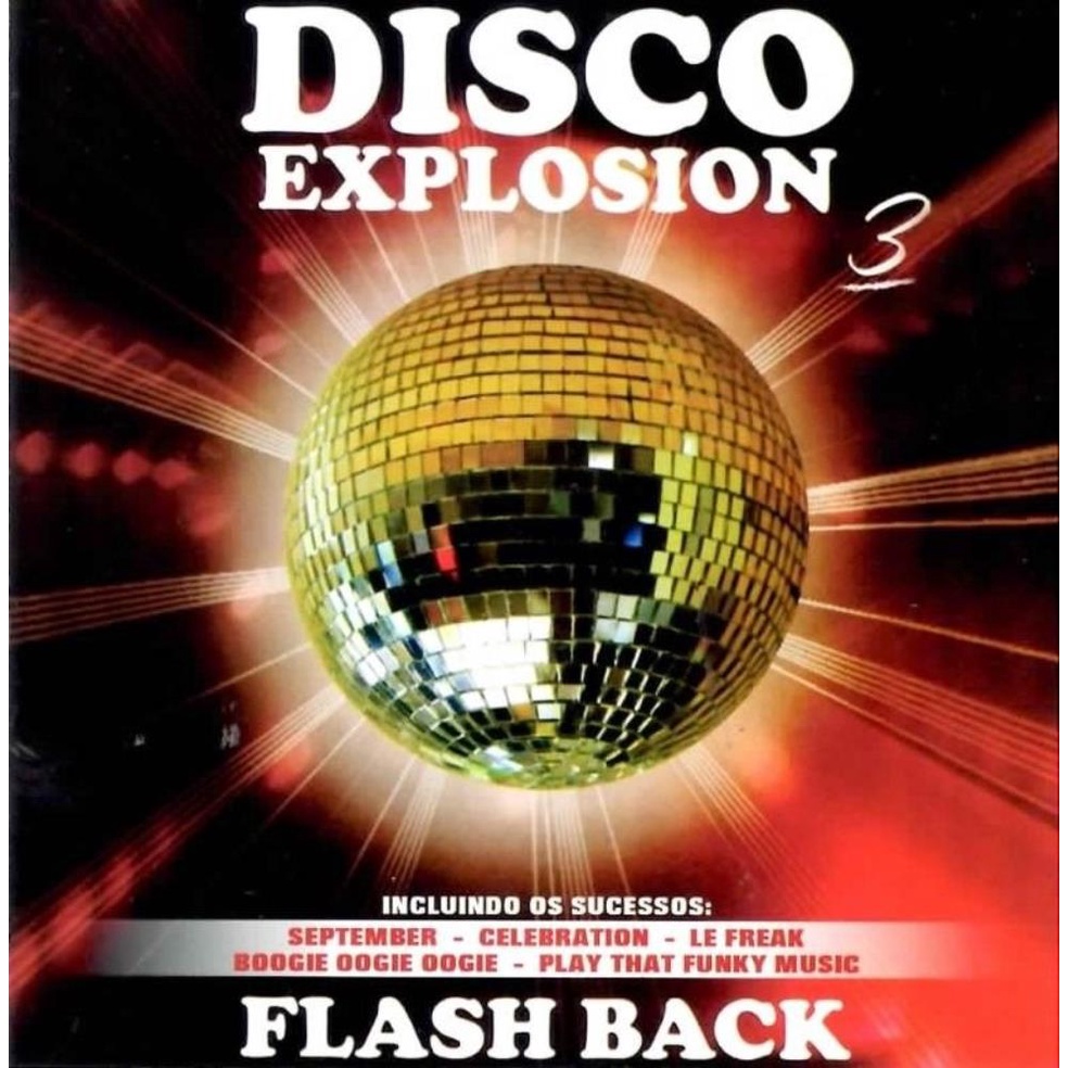 CD Disco Explosion 3 Flash Back - 16 Sucessos Inesquecíveis | Shopee Brasil