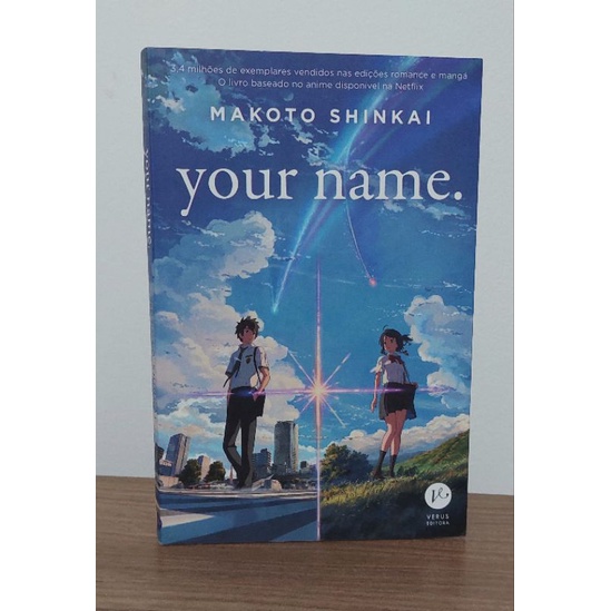 Livro Your Name - Makoto Shinkai | Shopee Brasil